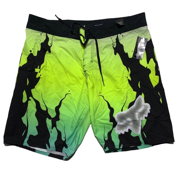 Fox | Shorts | Fox Racing Neon Green Boardshort Motocross Summer Mens ...